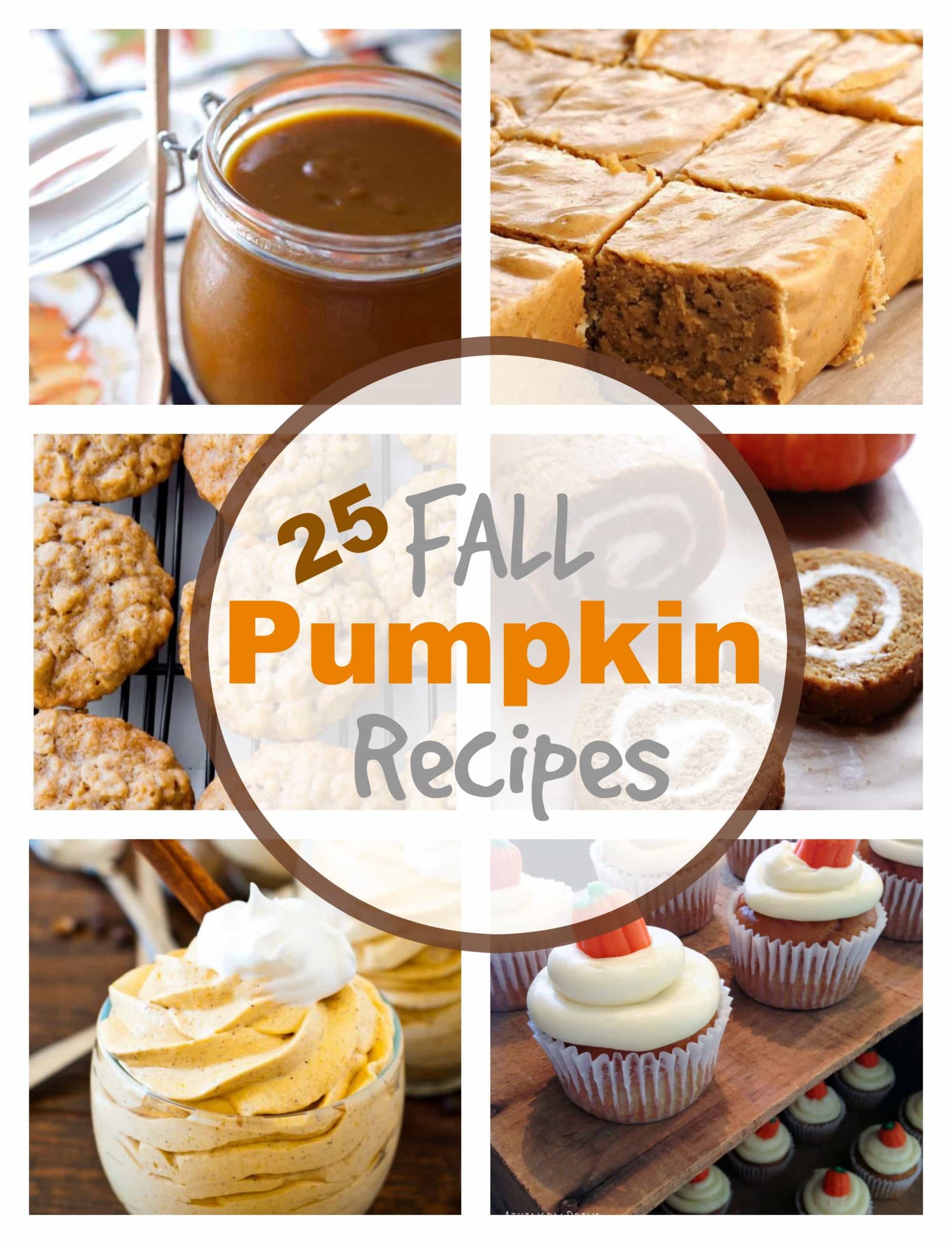 25 Fall Pumpkin Recipes - PinkWhen