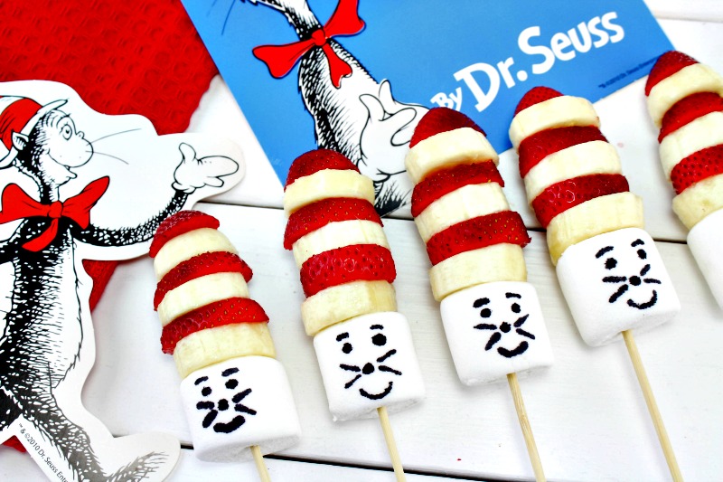 Dr Seuss Snacks - The Cat in the Hat Food Ideas - PinkWhen
