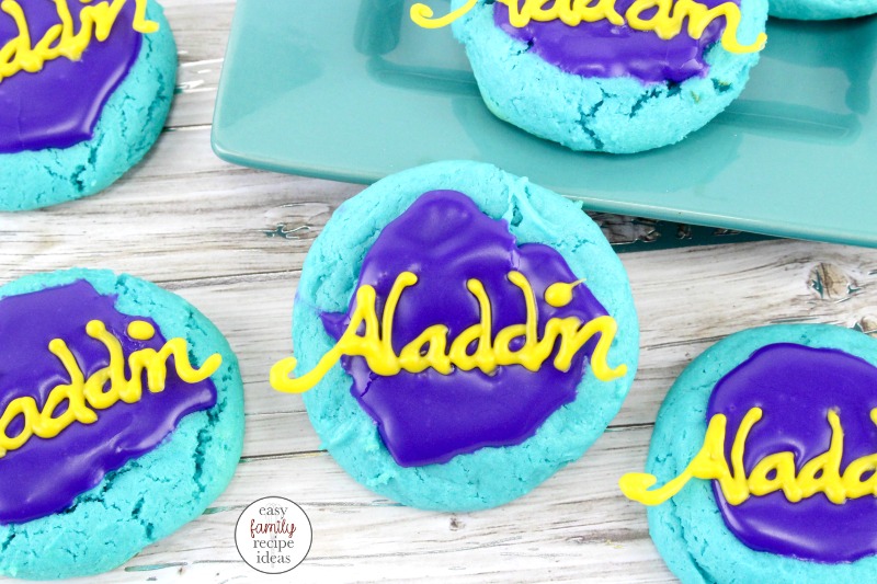 Aladdin Cake Cookies - Easy Cookie Recipe - PinkWhen