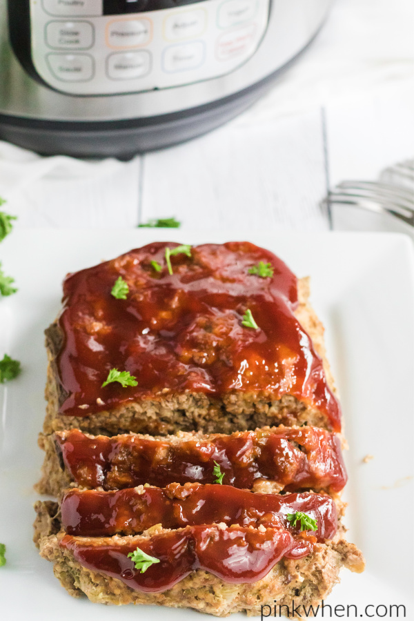 Instant Pot Meatloaf - PinkWhen