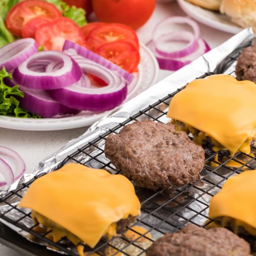 Easy Oven Baked Hamburgers