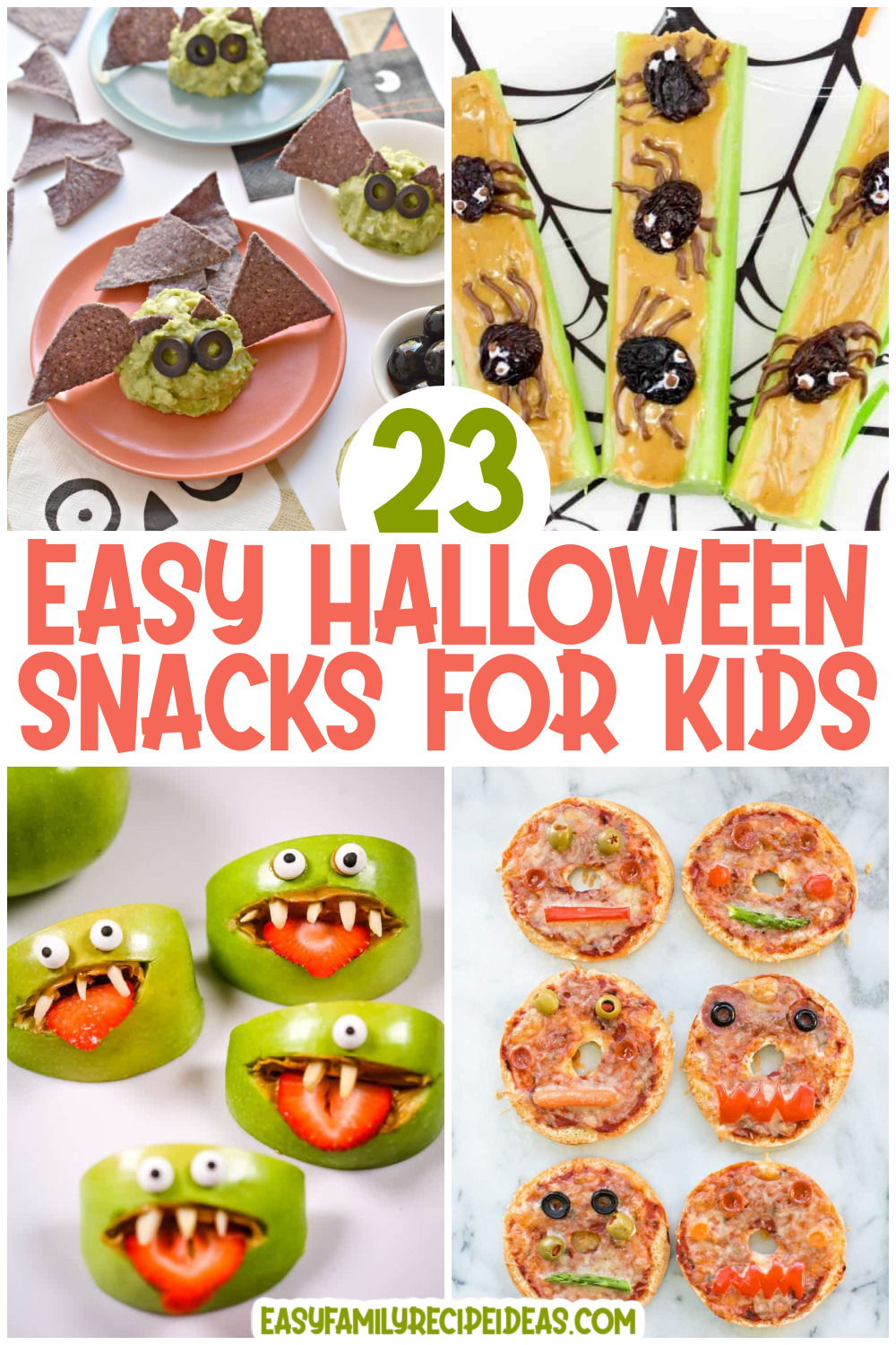 24+ Easy Halloween Snacks for Kids - PinkWhen