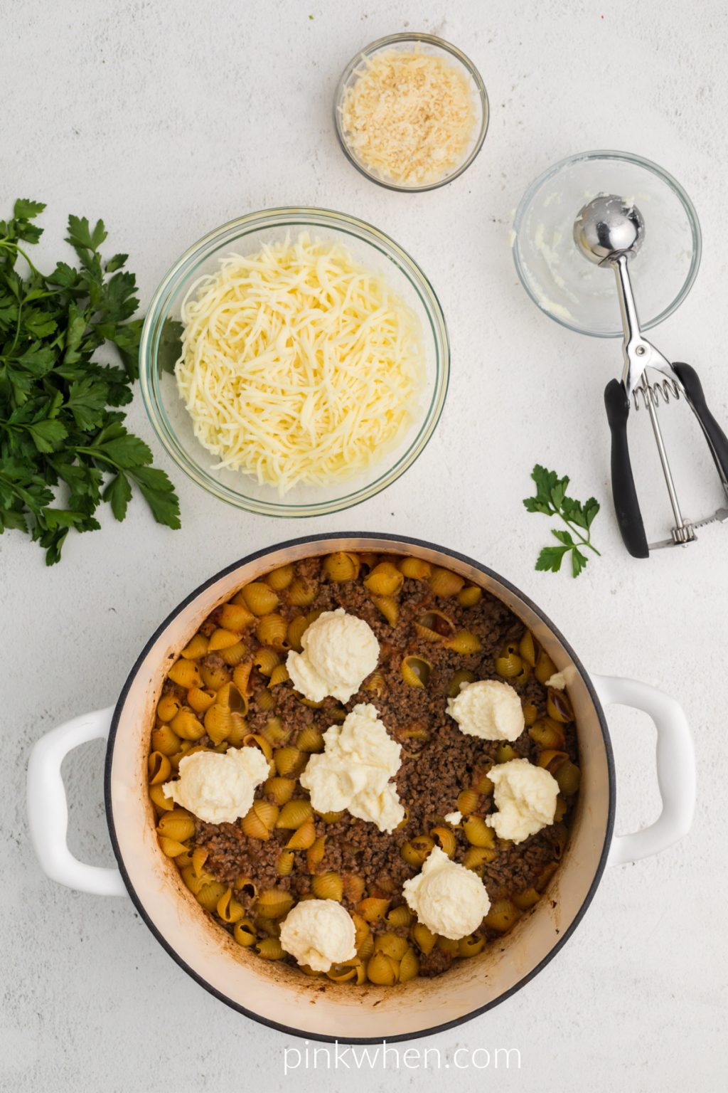 Easy One Pot Lasagna - PinkWhen