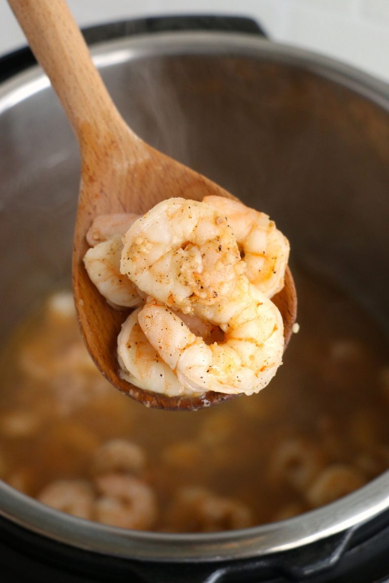 Instant Pot Shrimp - PinkWhen
