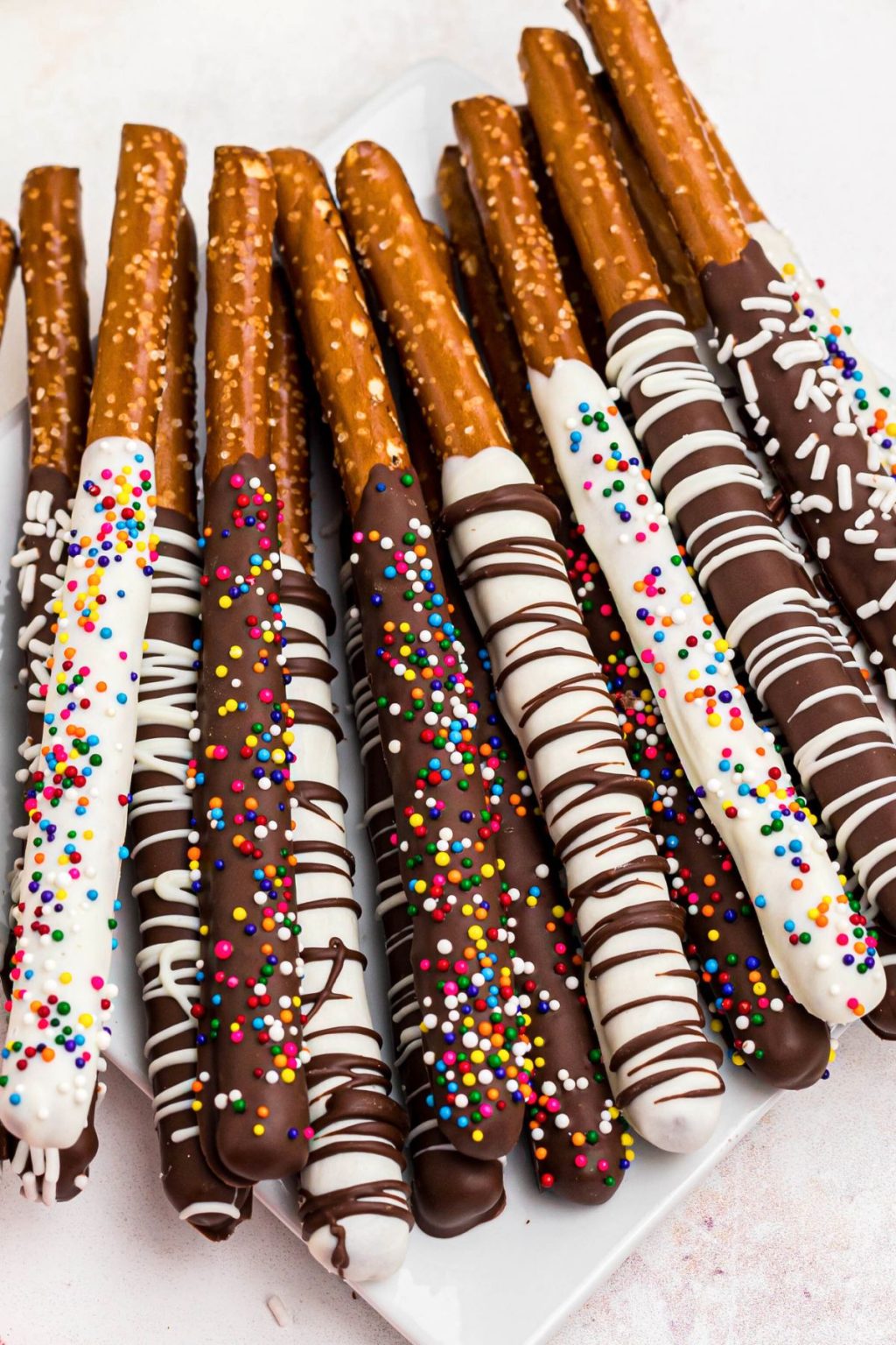 Chocolate Covered Pretzels - PinkWhen