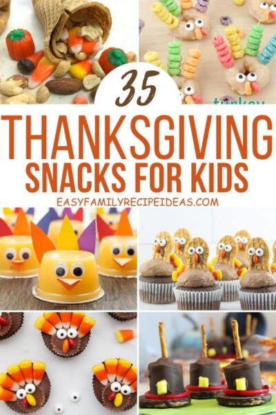 35+ Thanksgiving Snacks for Kids - Fun and Easy Thanksgiving Treats ...