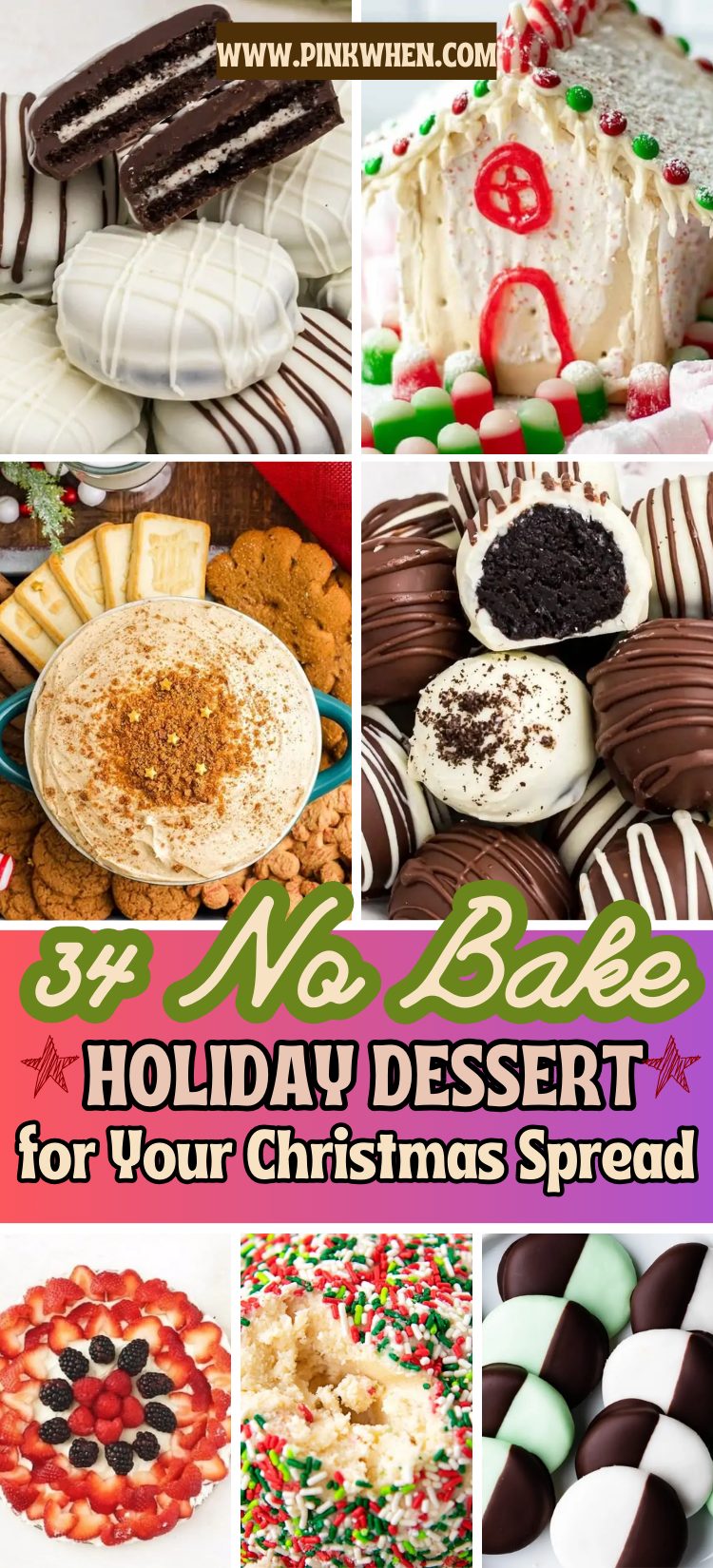 42 No Bake Holiday Desserts Your Guests Will Love - PinkWhen